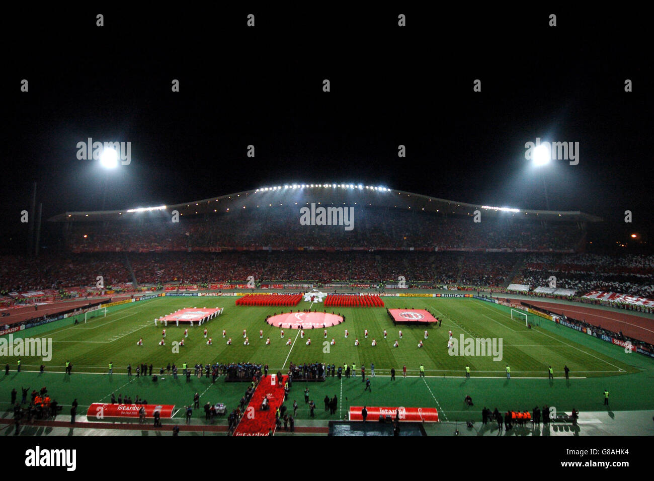 General view of the ataturk olympic stadium hi-res stock photography ...