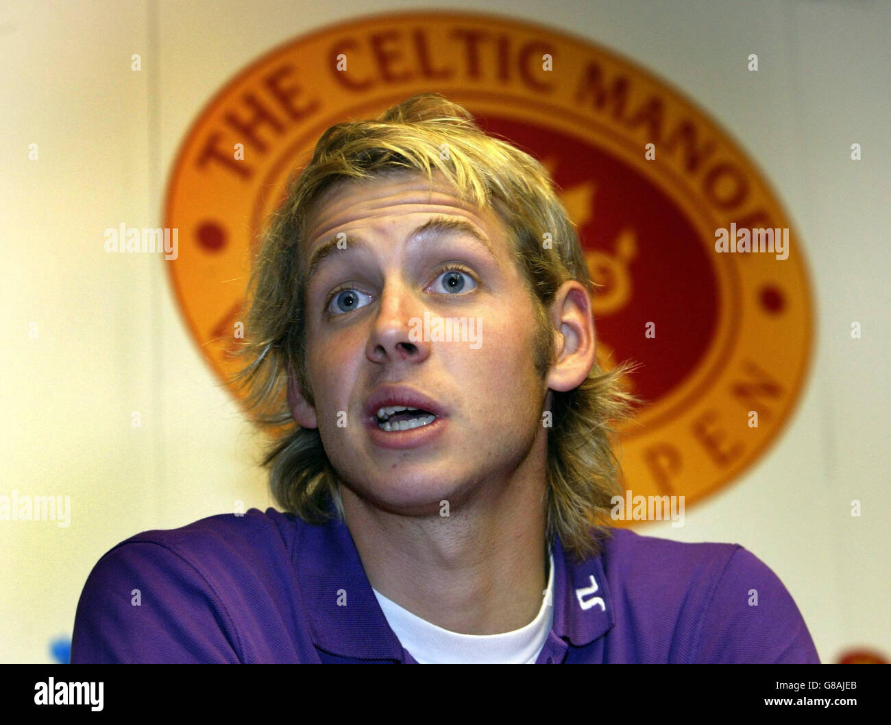 Golf - The Wales Open 2005 - Celtic Manor. England's James Heath talks ...