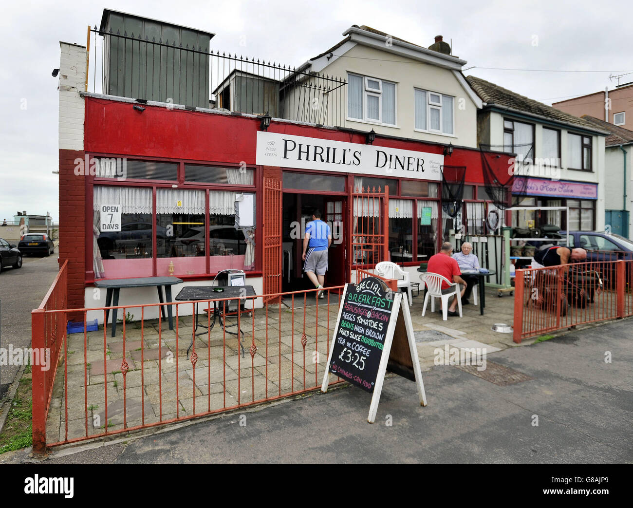 Previously unreleased photo dated 20/08/15 of Phrill's Diner on the ...