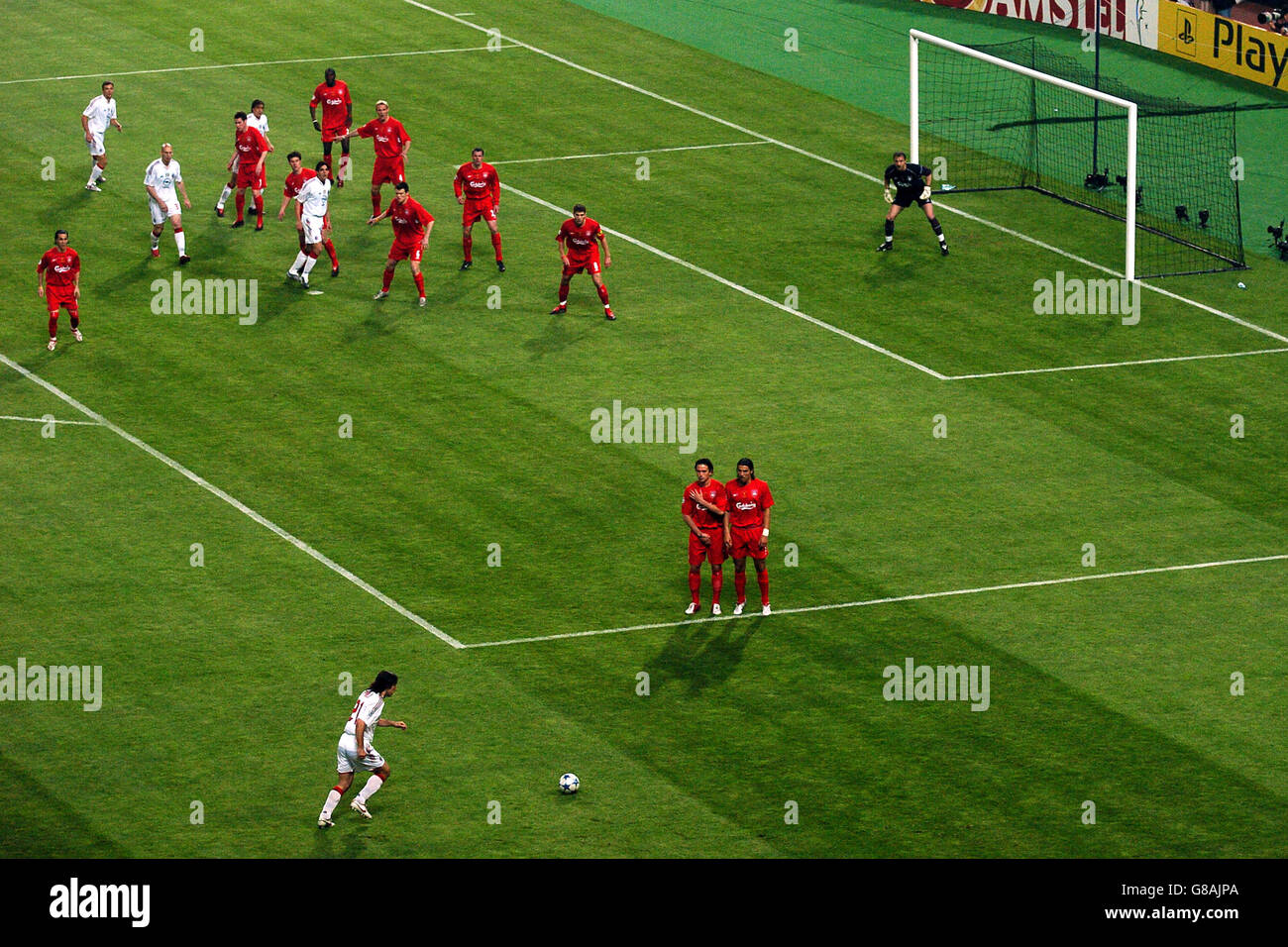 Ataturk olympic stadium andrea pirlo hi-res stock photography and ...
