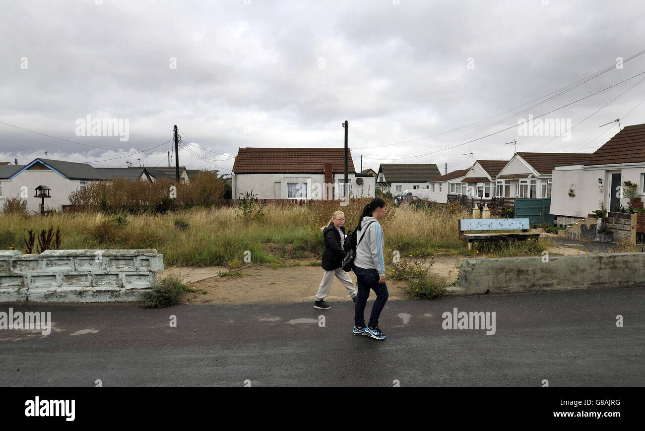 On the brooklands estate in east jaywick hi-res stock photography and ...