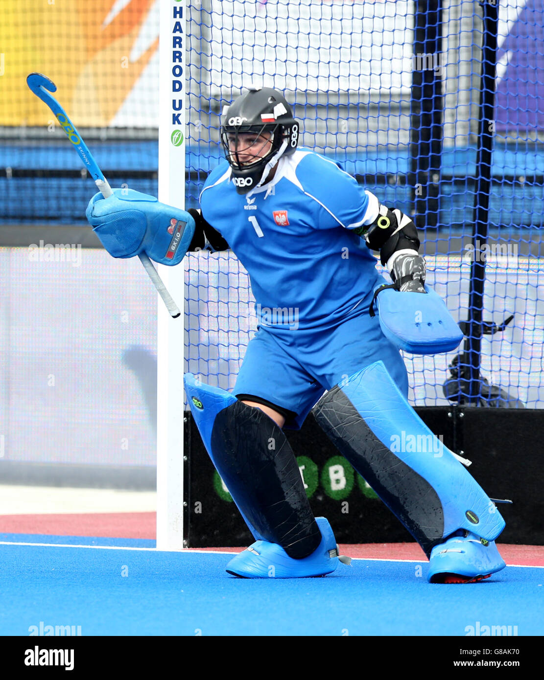Poland's Dominika Nowicka during the Pool C Classification match at the ...