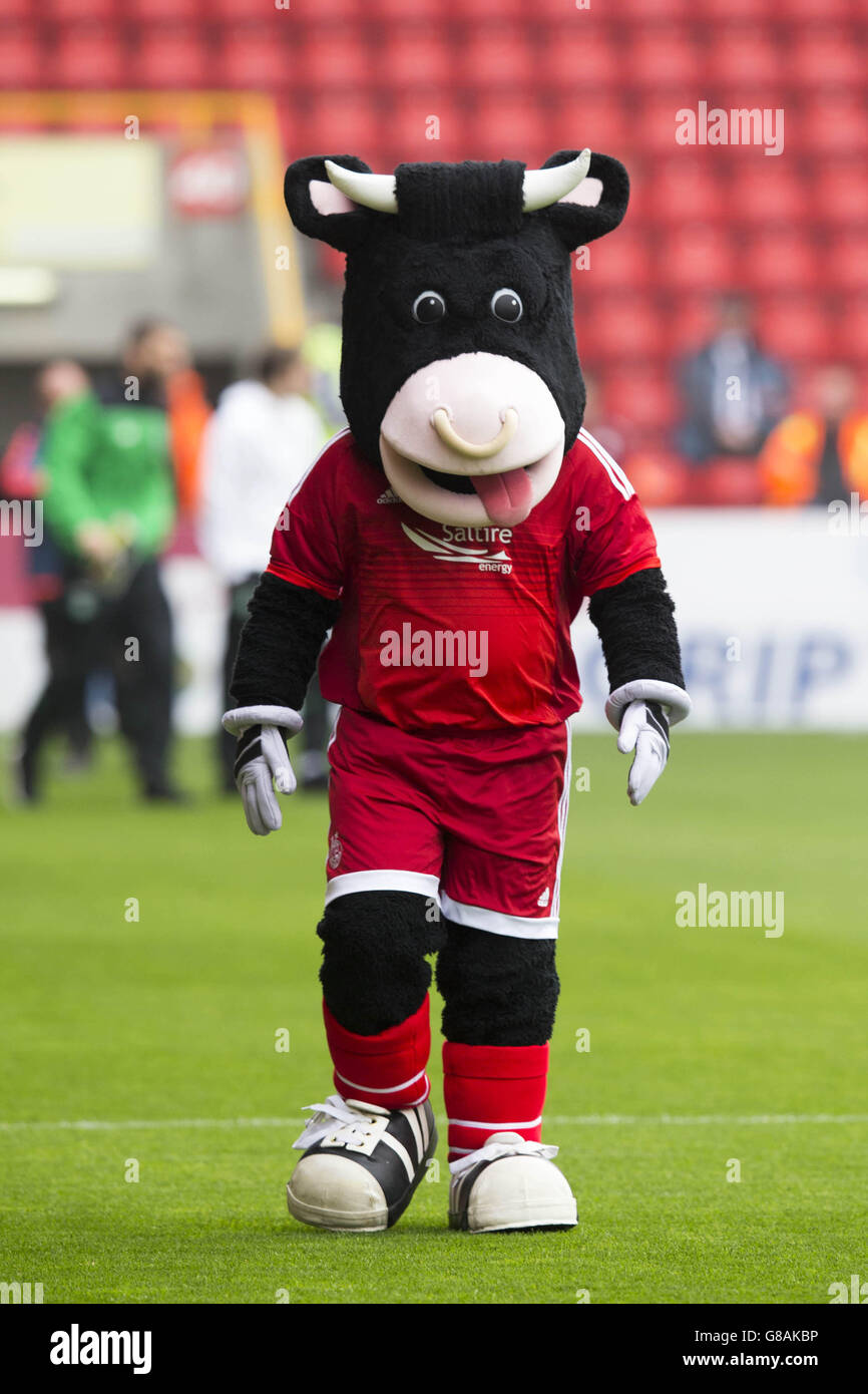 Aberdeens mascot ladbrokes scottish premiership match pittodrie stadium ...