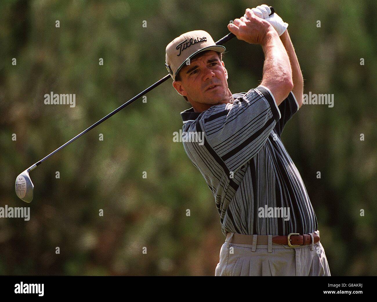 British Open Golf - Royal Troon Golf Club. Scott Dunlop, USA Stock ...