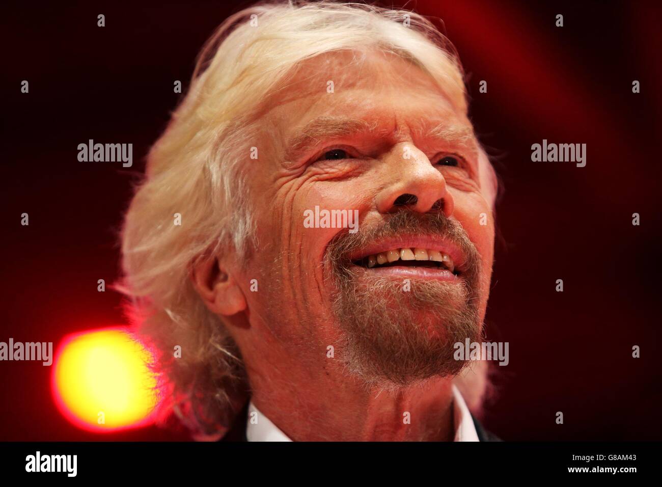 Virgin Group Founder Richard Branson at the RDS in Dublin for the ...