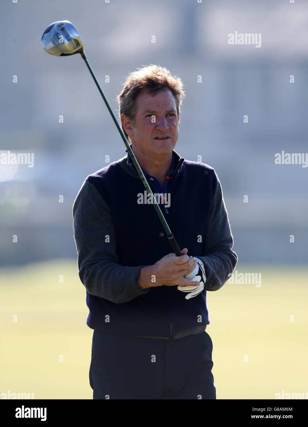 Mark Nicholas during day one of the Alfred Dunhill Links Championship ...