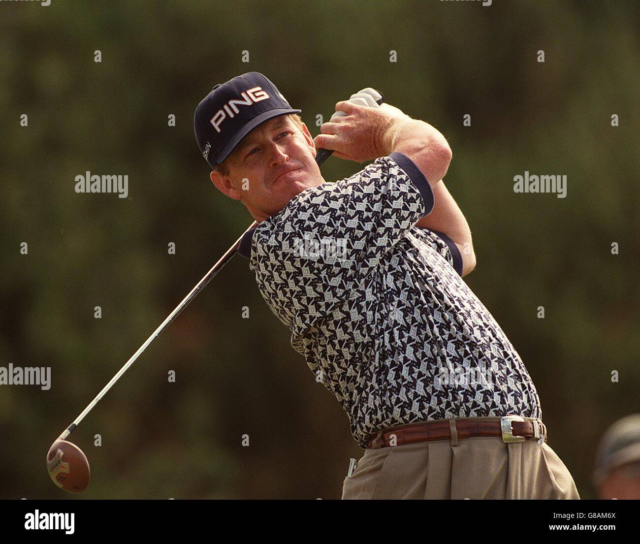 British Open Golf - Royal Troon Golf Club. Jeff Maggert,USA Stock Photo ...