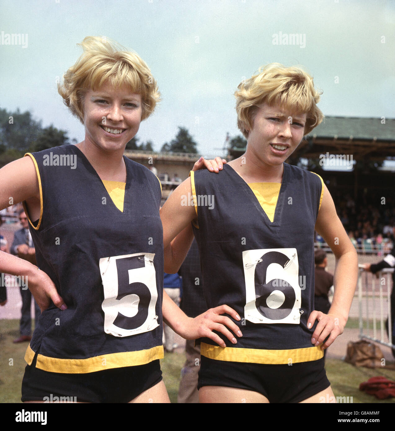 Athletics - Welsh Games - Maindy Stadium, Cardiff Stock Photo - Alamy