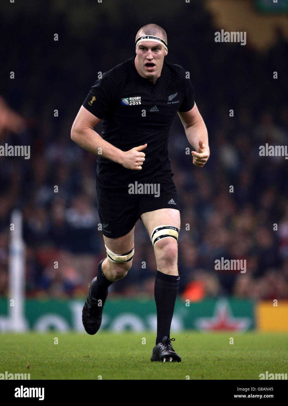 New Zealand's Brodie Retallick during the Rugby World Cup match at the ...