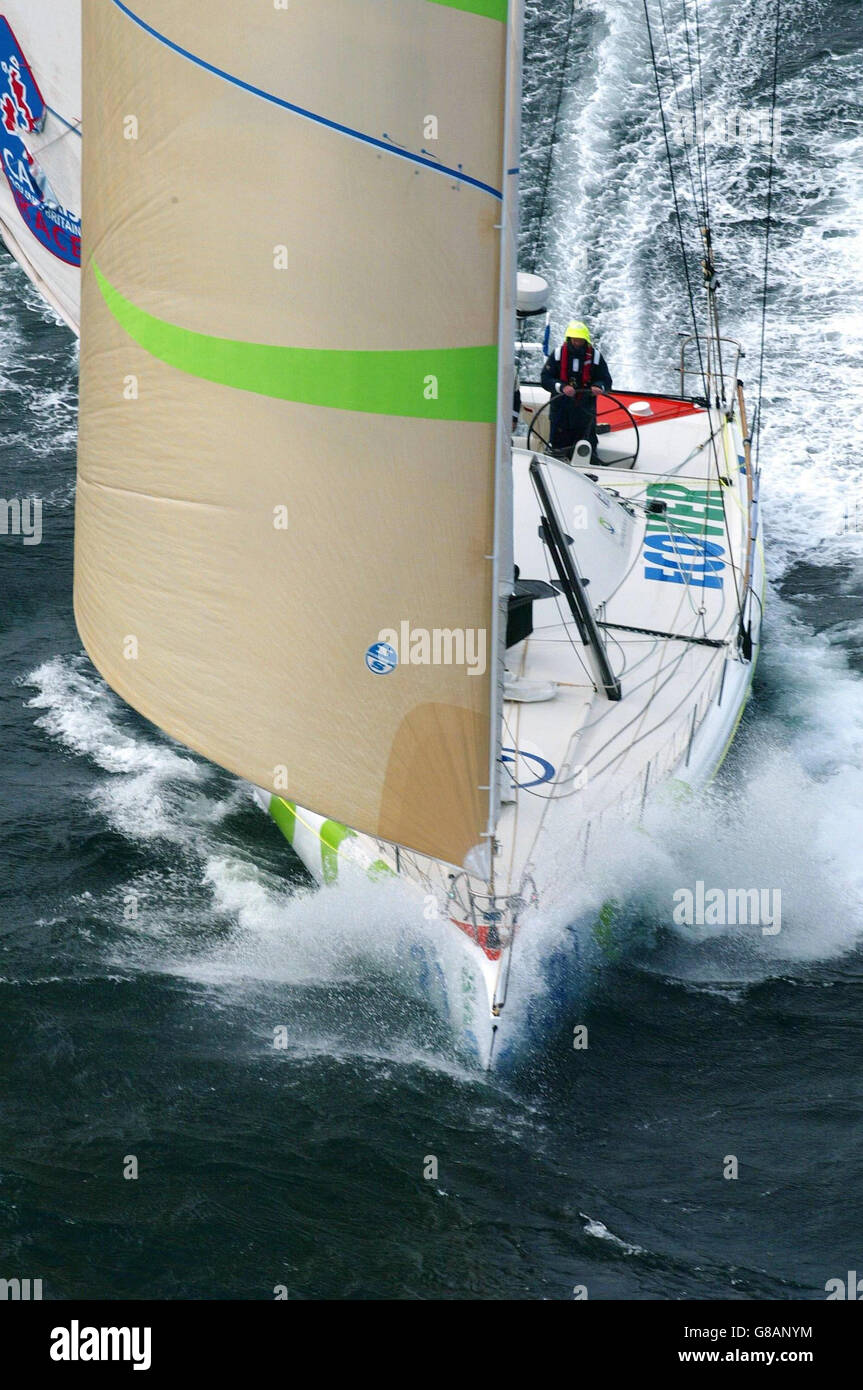 Calais Round Britain Race Stock Photo - Alamy