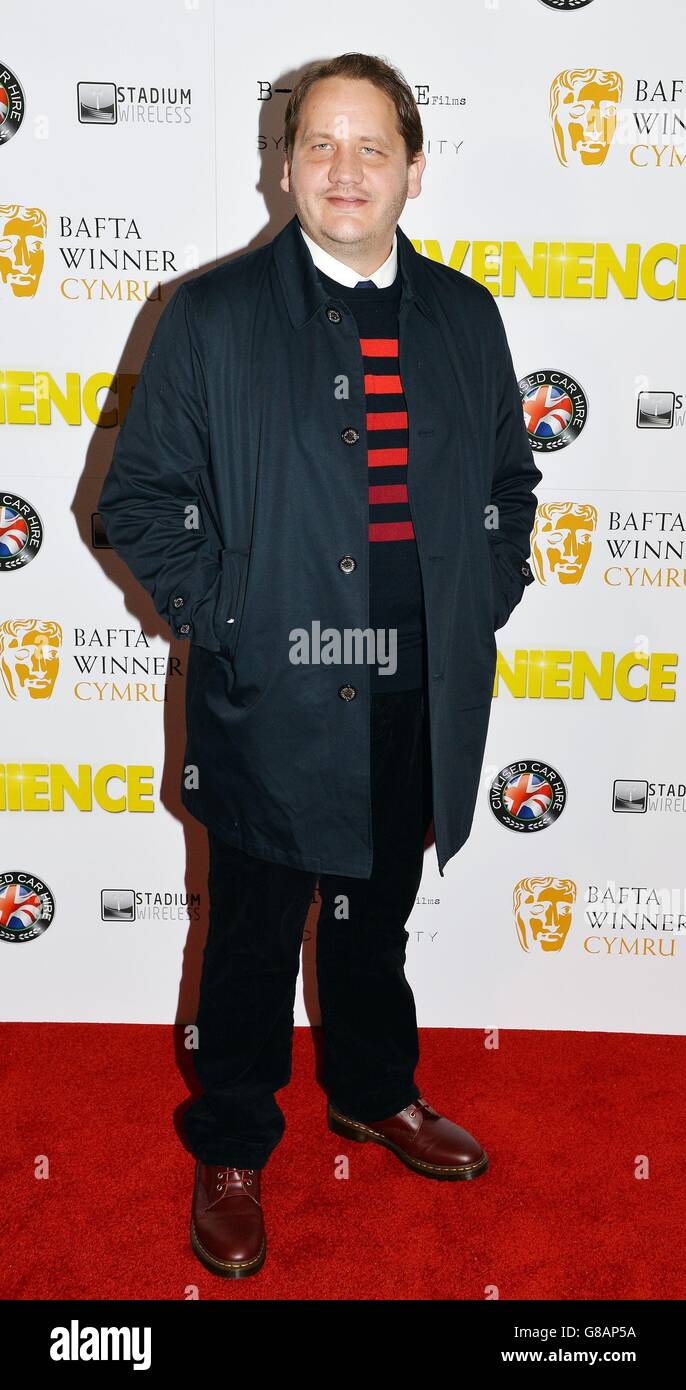 Tony Way attending the Premiere of the BAFTA Cymru-winning film ...