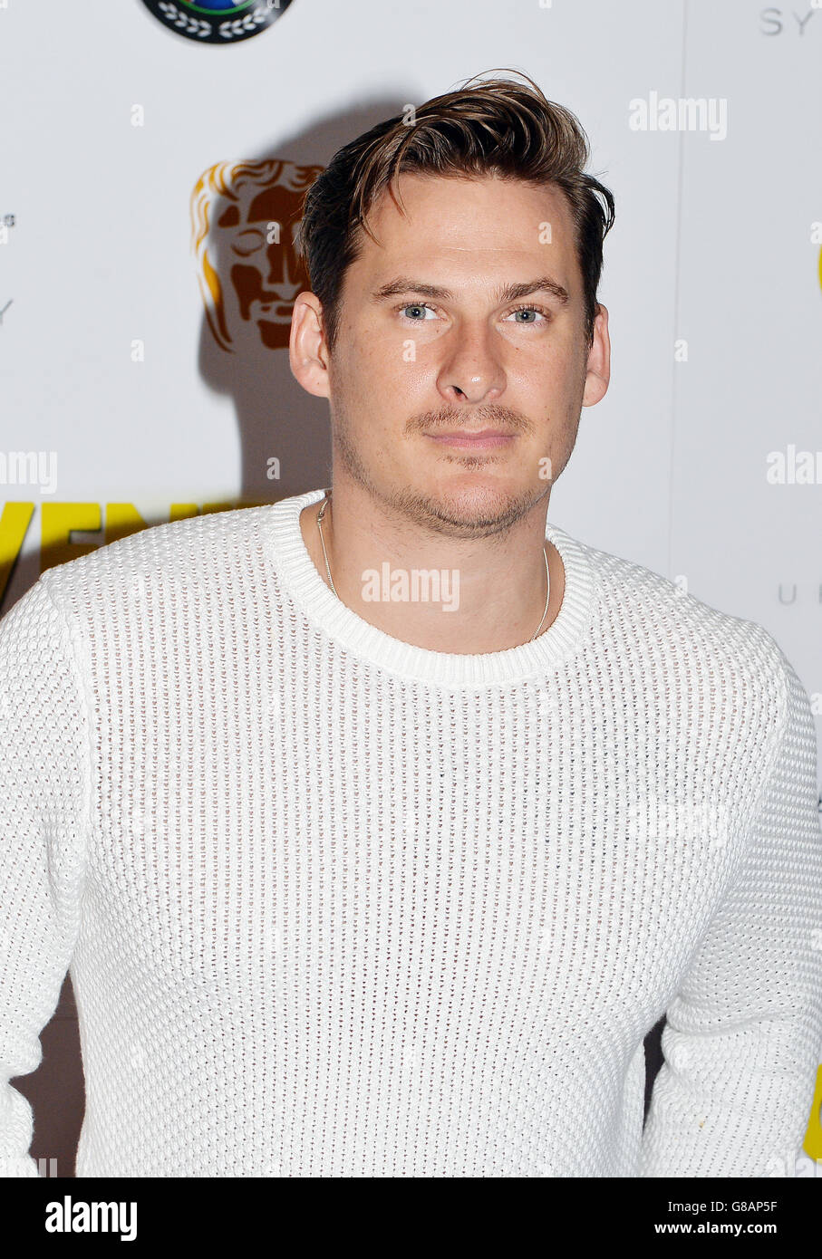 Lee Ryan attending the Premiere of the BAFTA Cymru-winning film ...