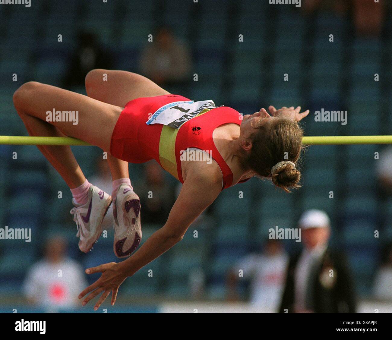 Athletics- British Athletics Championships. Julia Bennett, Women's High ...