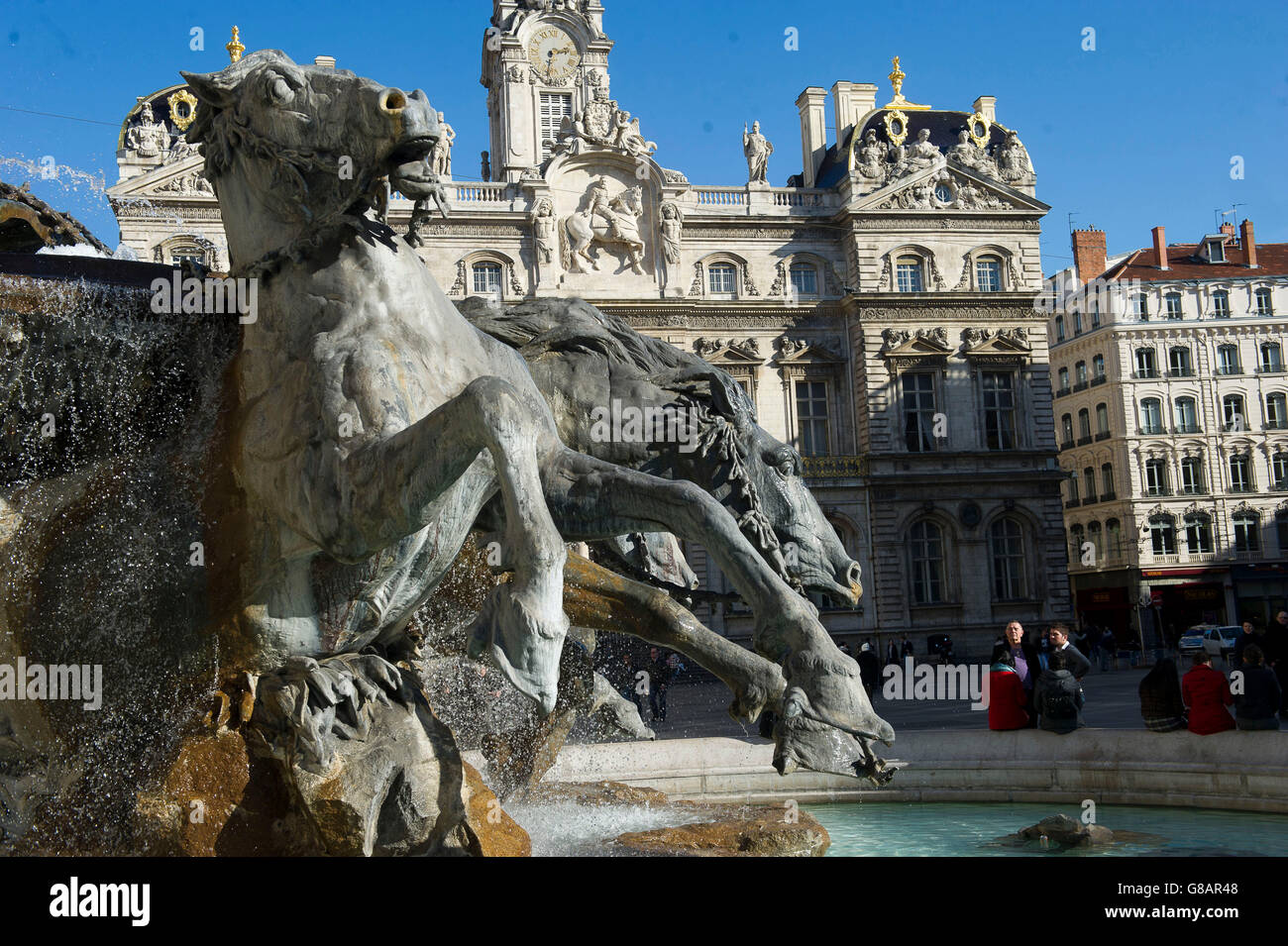 Lyon town hall hi-res stock photography and images - Alamy