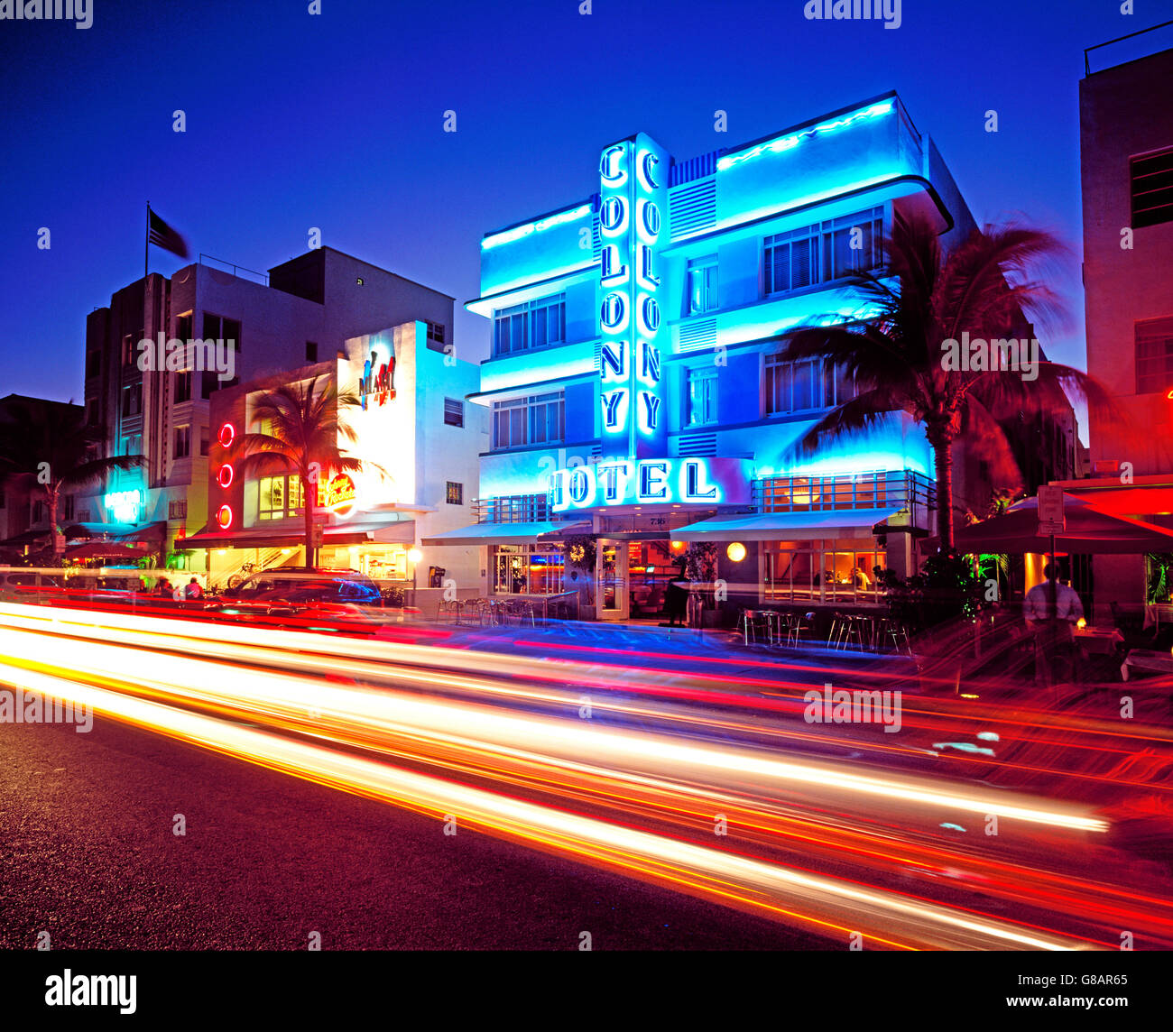 Ocean Drive, Miami, Florida Stock Photo - Alamy