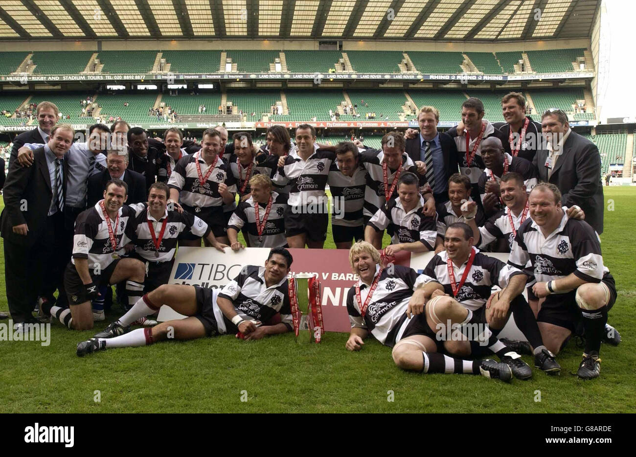 Barbarians celebrate win against england hi-res stock photography and ...
