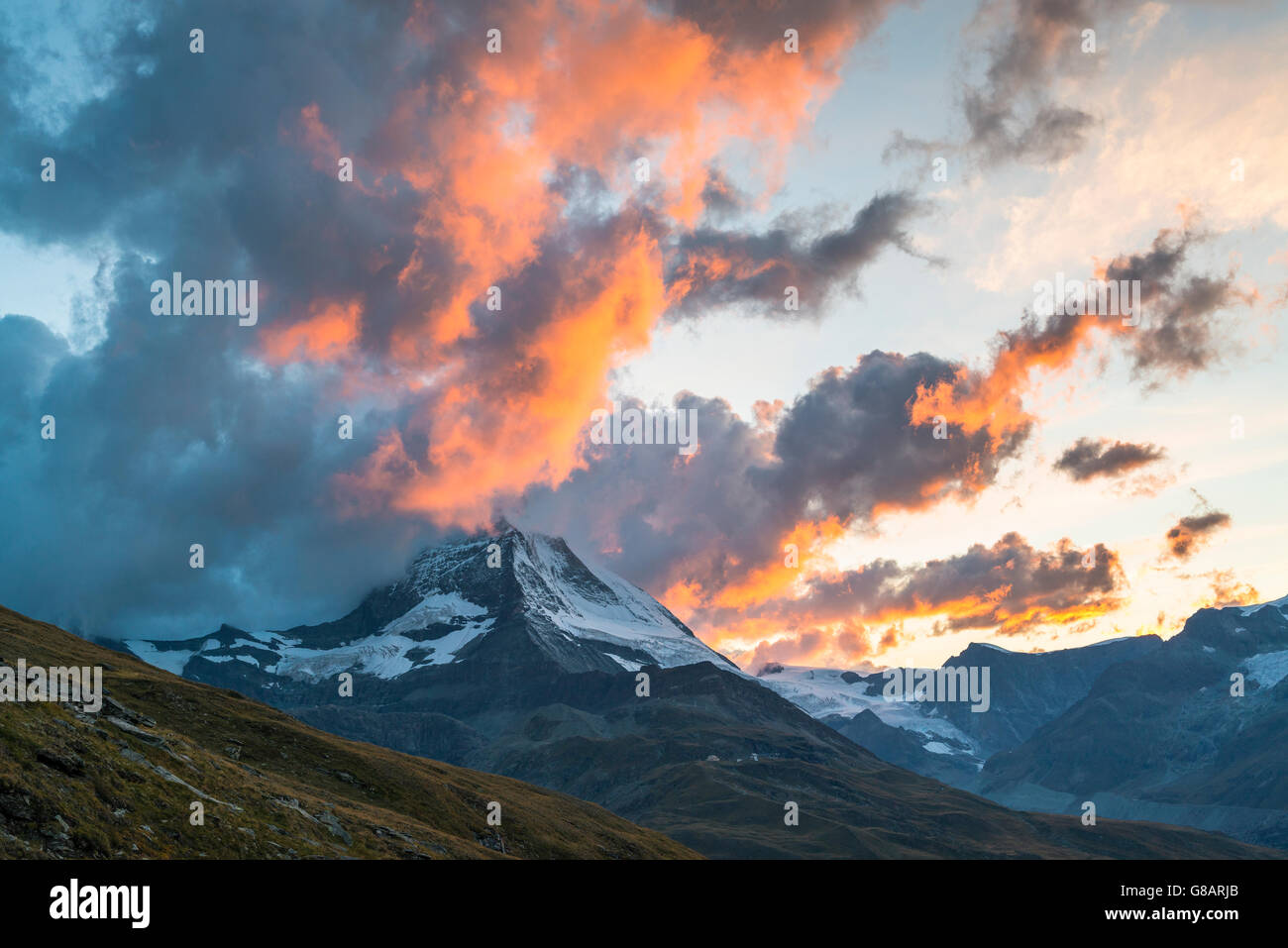 The Matterhorn, Pennine Alps, Switzerland Stock Photo - Alamy