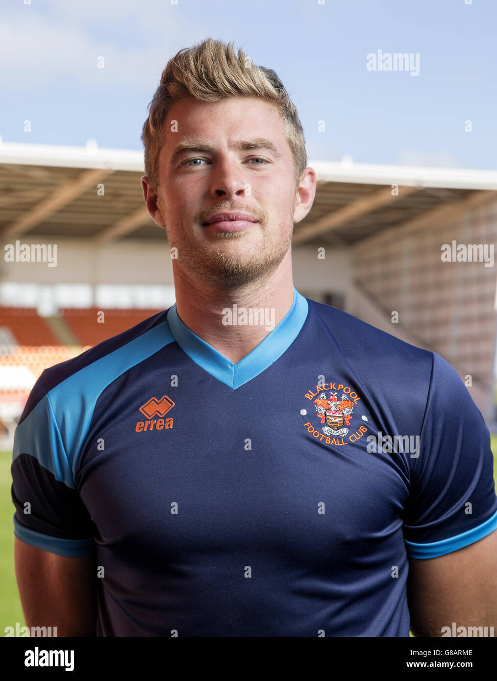 Blackpool Strength & Conditioning Coach Scott Armstrong Stock Photo - Alamy