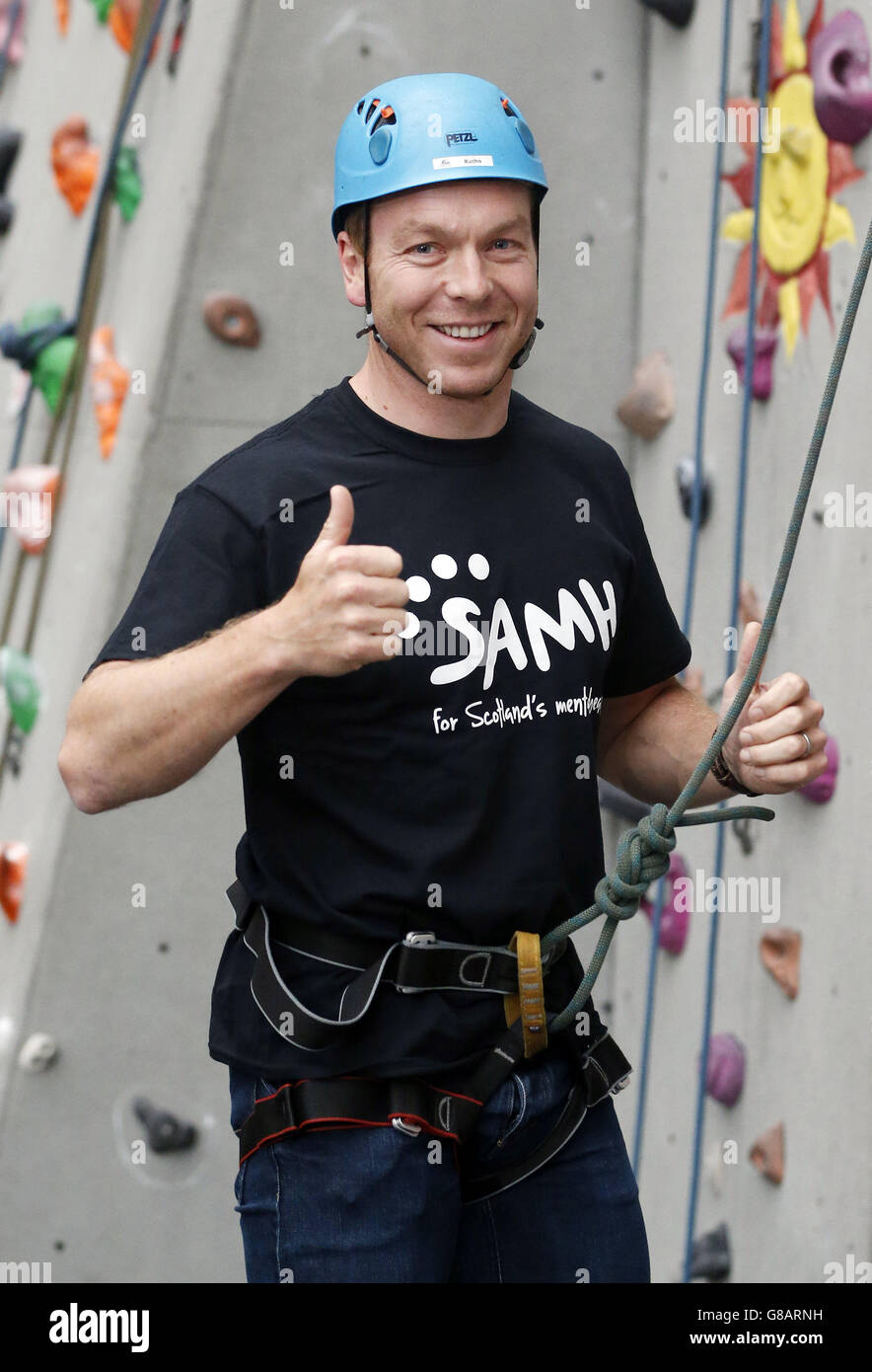 Sir Chris Hoy launches the Scottish Association for Mental Health (SAMH ...