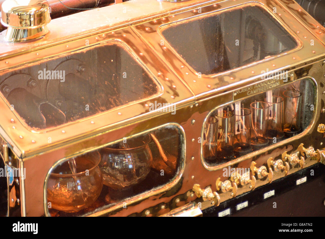 Spirit Safe, Bowmore Distillery, Bowmore, Islay, Inner Hebrides ...