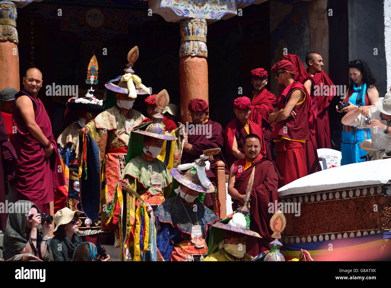 Hemis Festival, Hemis Monastery, Ladakh, Jammu and Kaschmir, India ...