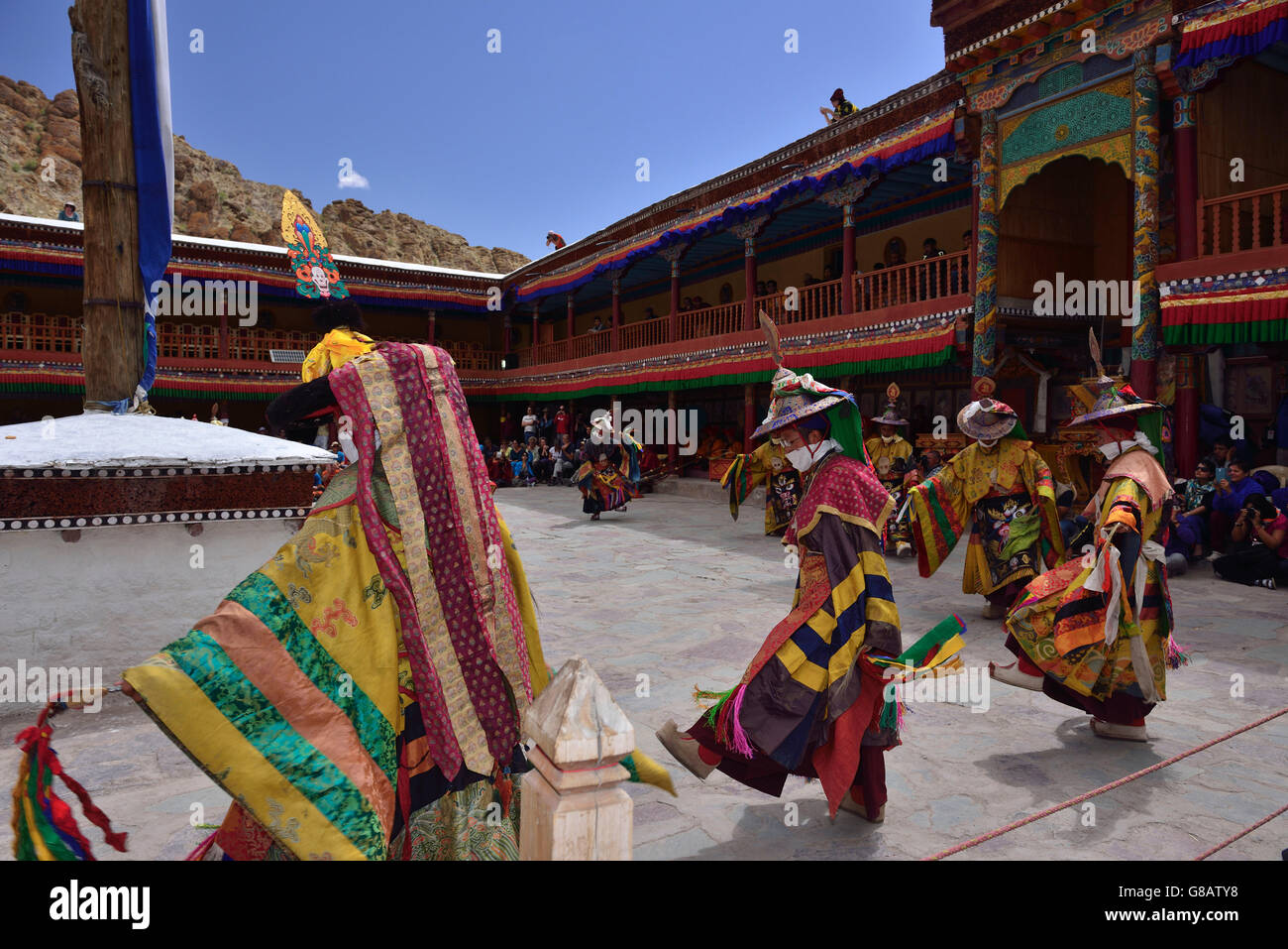 Hemis Festival, Hemis Monastery, Ladakh, Jammu and Kaschmir, India ...