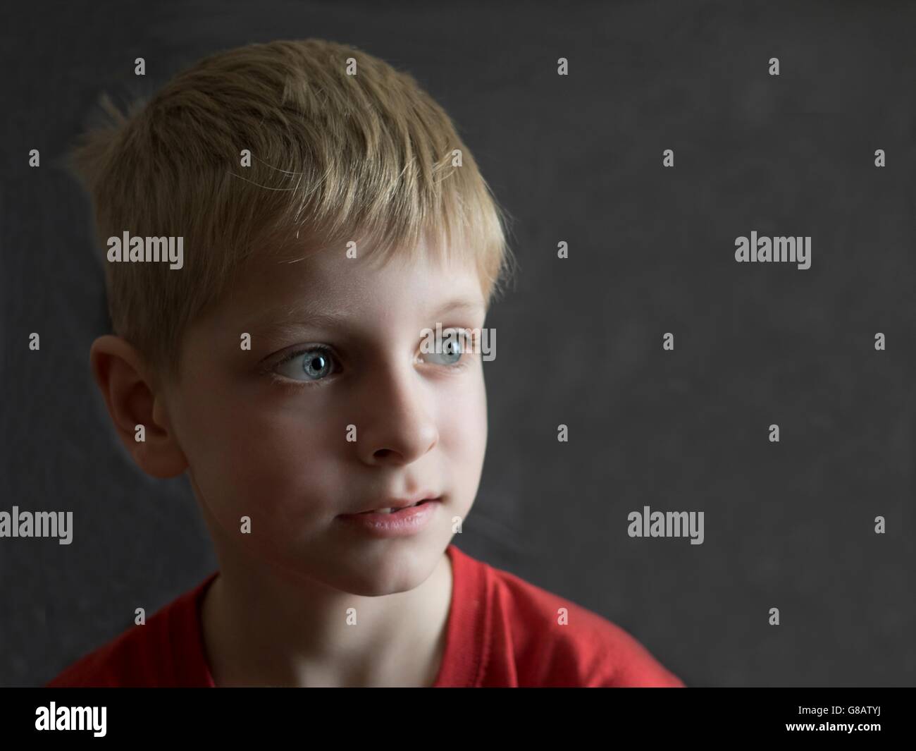 Portrait of a boy Stock Photo - Alamy