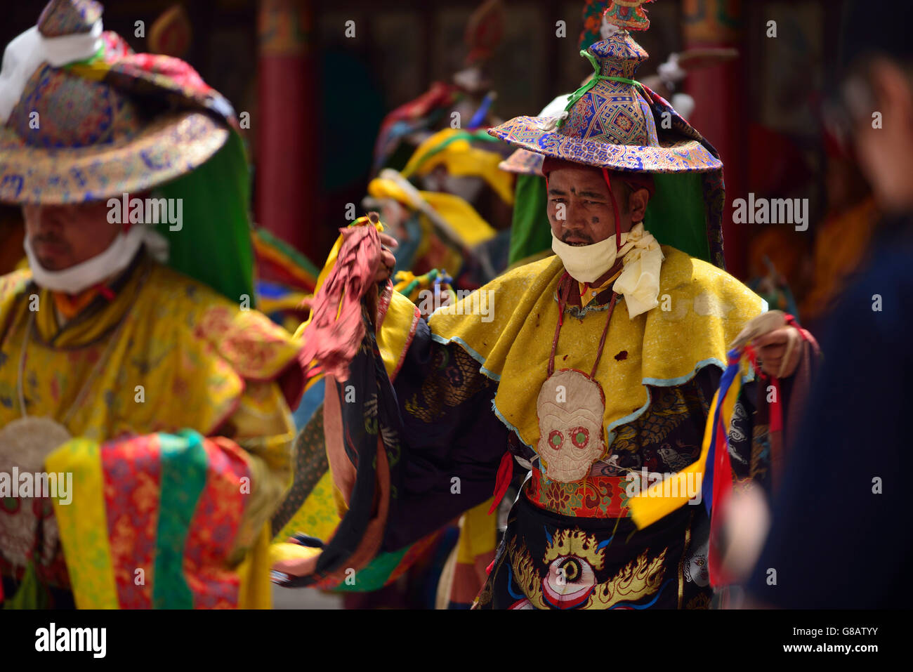 Hemis Festival, Hemis Monastery, Ladakh, Jammu and Kaschmir, India ...