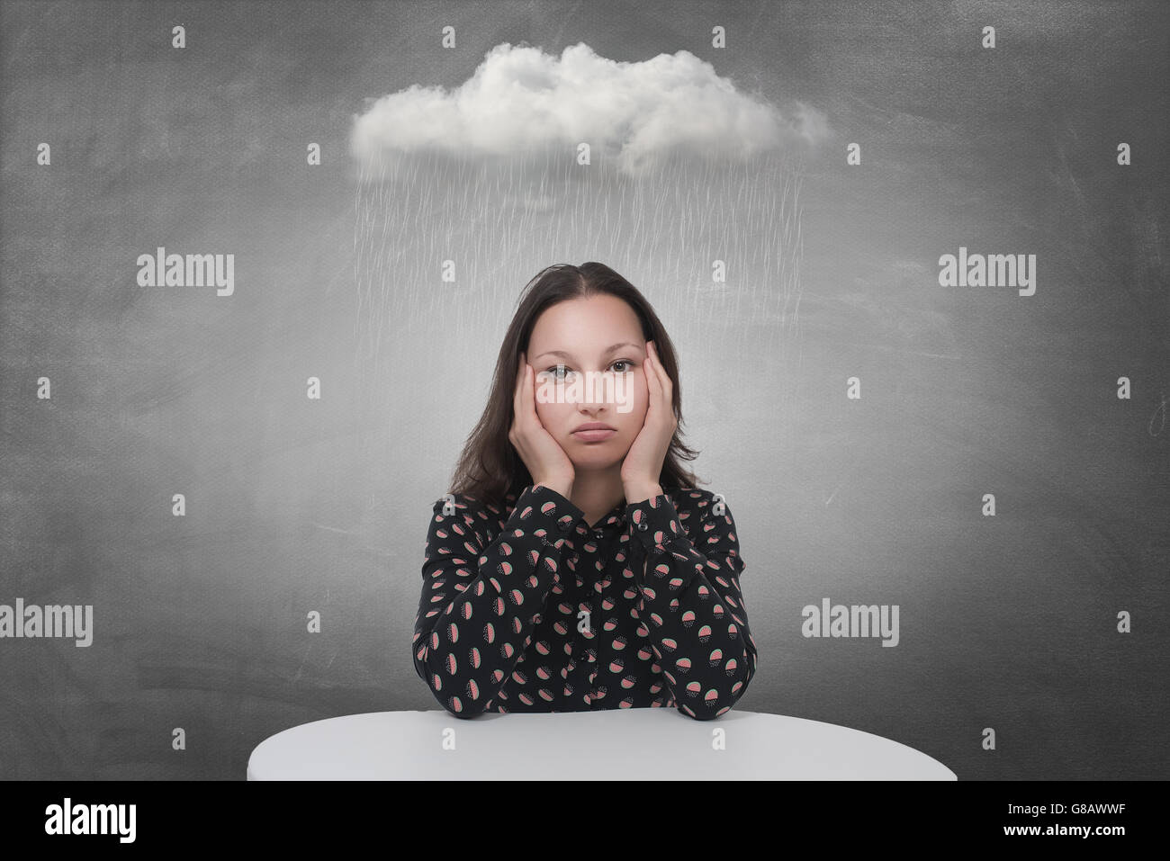 Portrait of nored woman Stock Photo - Alamy