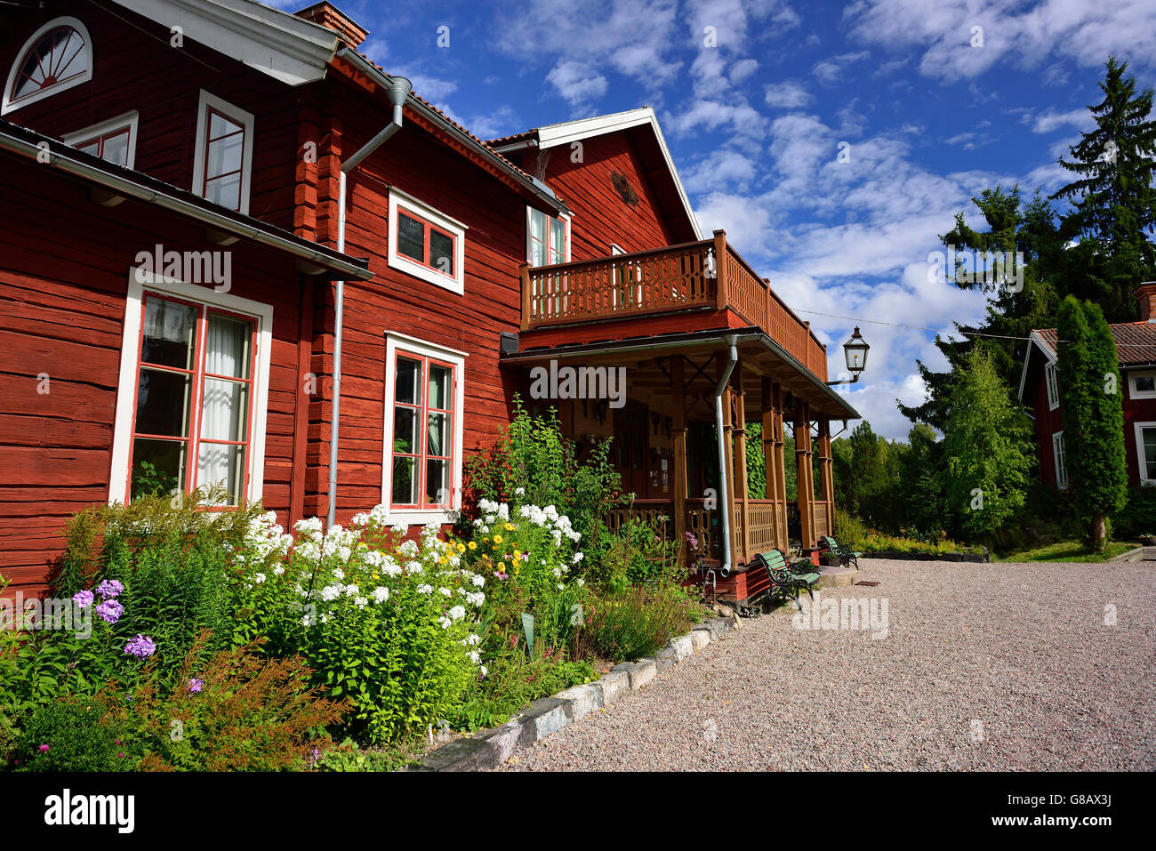 Stora Hyttnas, Sundborn, Dalarna, Sweden Stock Photo - Alamy