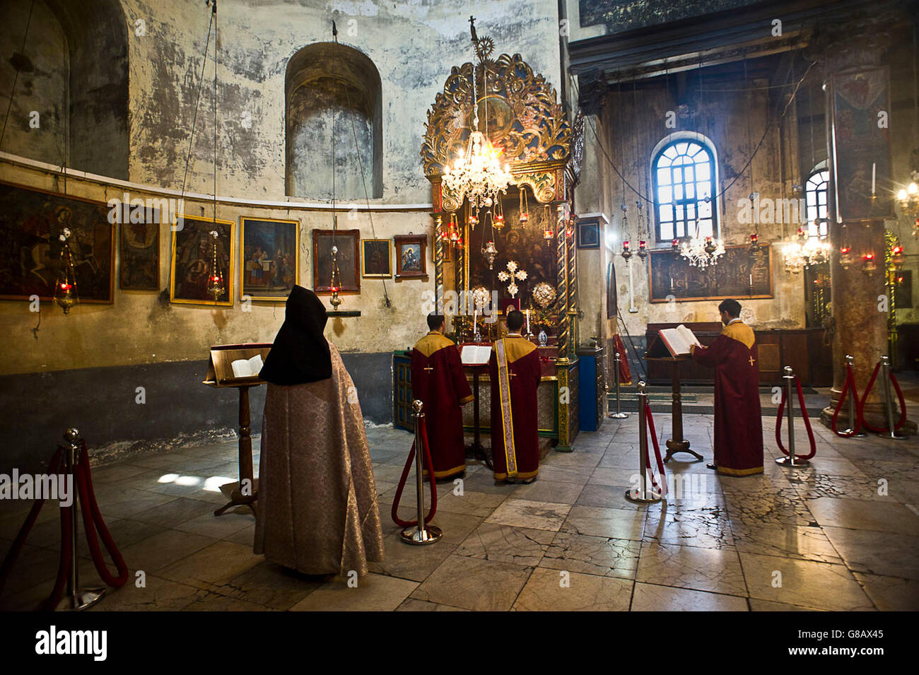 Church of the Nativity, Bethlehem, West Bank, Palestine territories ...