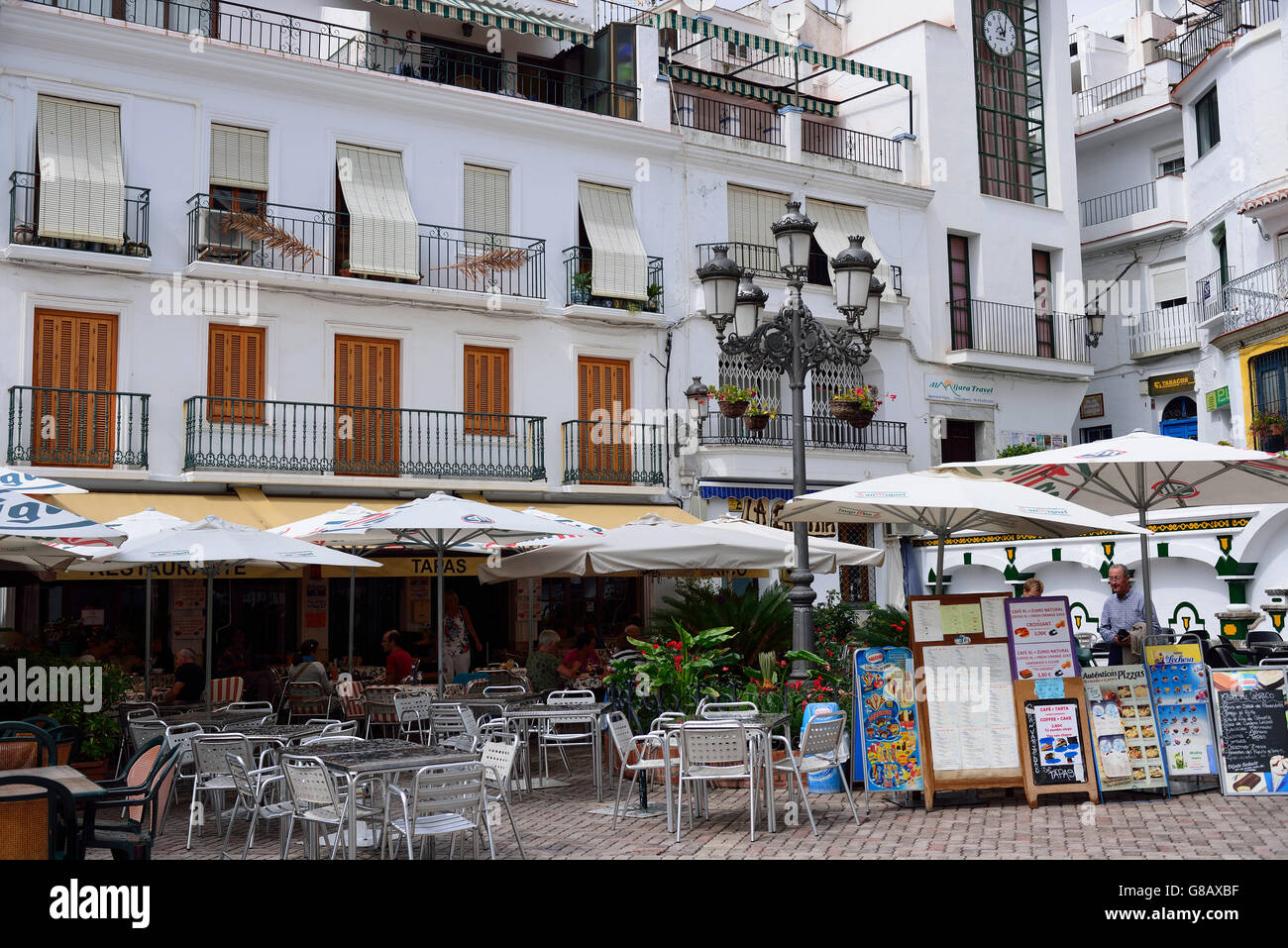Tapas Bar, Competa, Andalusia, Spain Stock Photo - Alamy