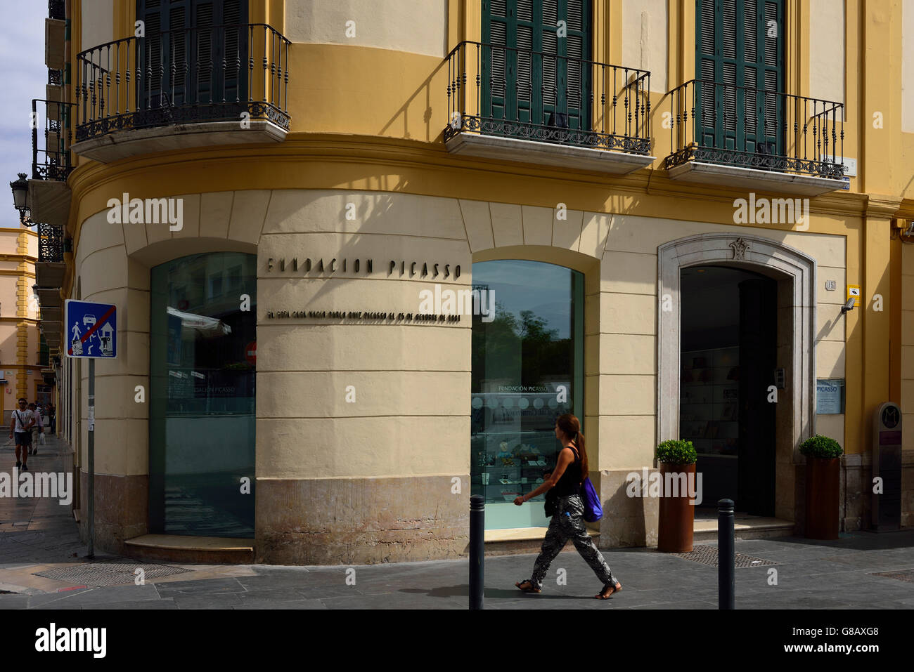 birthplace of Pablo Picasso, Malaga, Costa del Sol, Andalusia, Spain ...