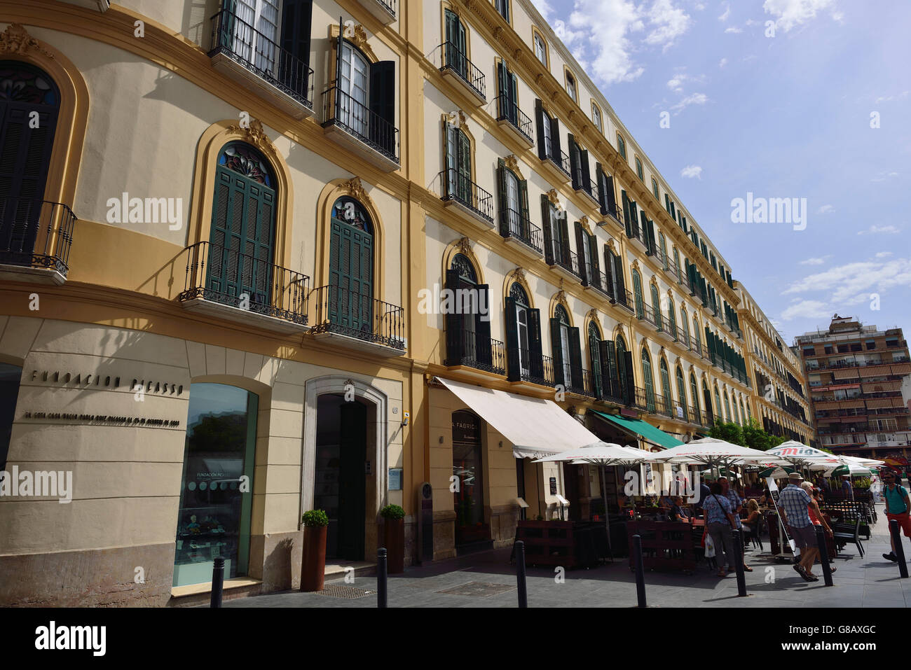birthplace of Pablo Picasso, Malaga, Costa del Sol, Andalusia, Spain ...