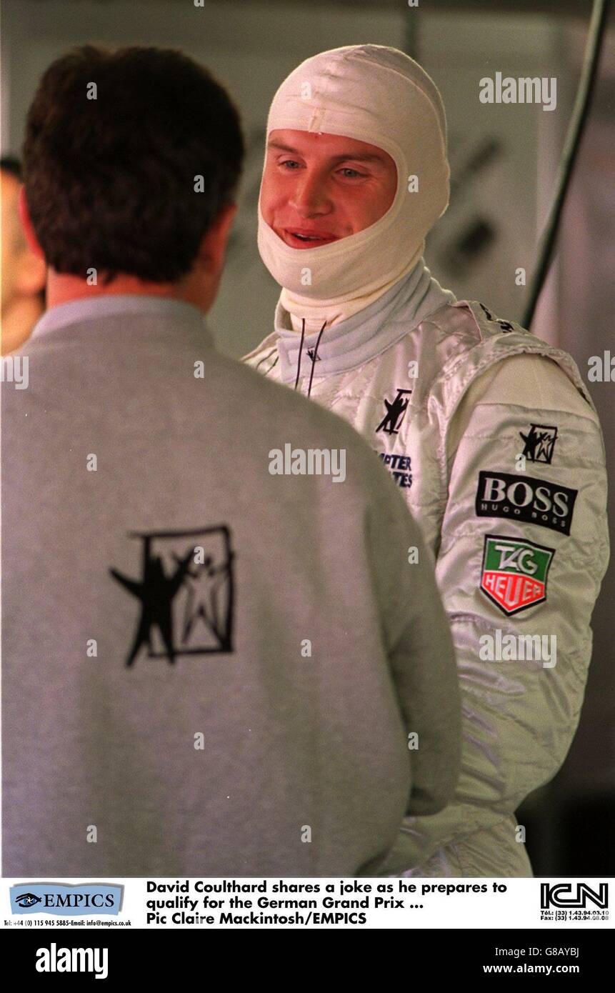 Motor Racing ... German Grand Prix Stock Photo - Alamy