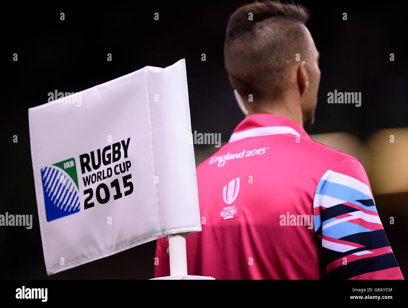 Sport rugby union flag branding hi-res stock photography and images - Alamy