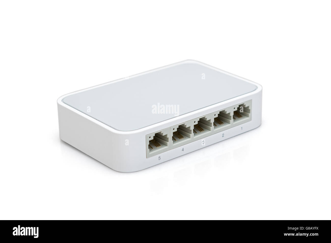 Router internet connection modem Cut Out Stock Images & Pictures - Alamy