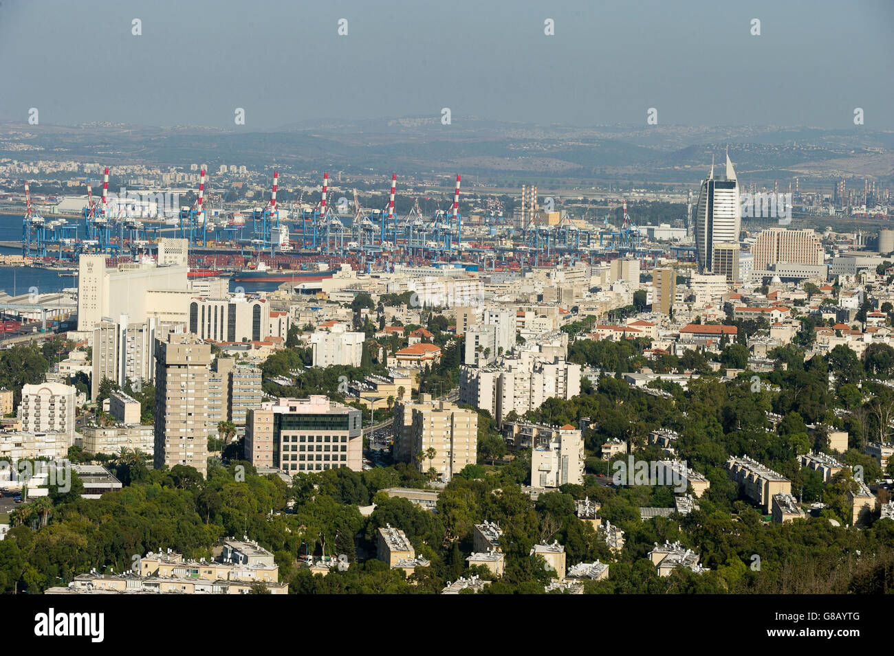 Haifa view hi-res stock photography and images - Alamy