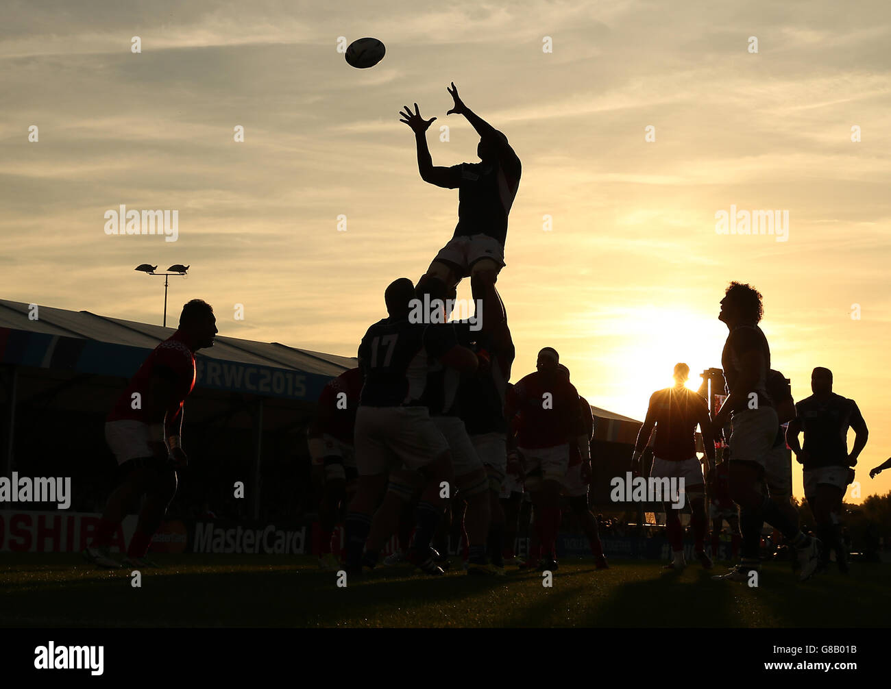 Rugby Union - Rugby World Cup 2015 - Pool C - Tonga v Namibia - Sandy ...