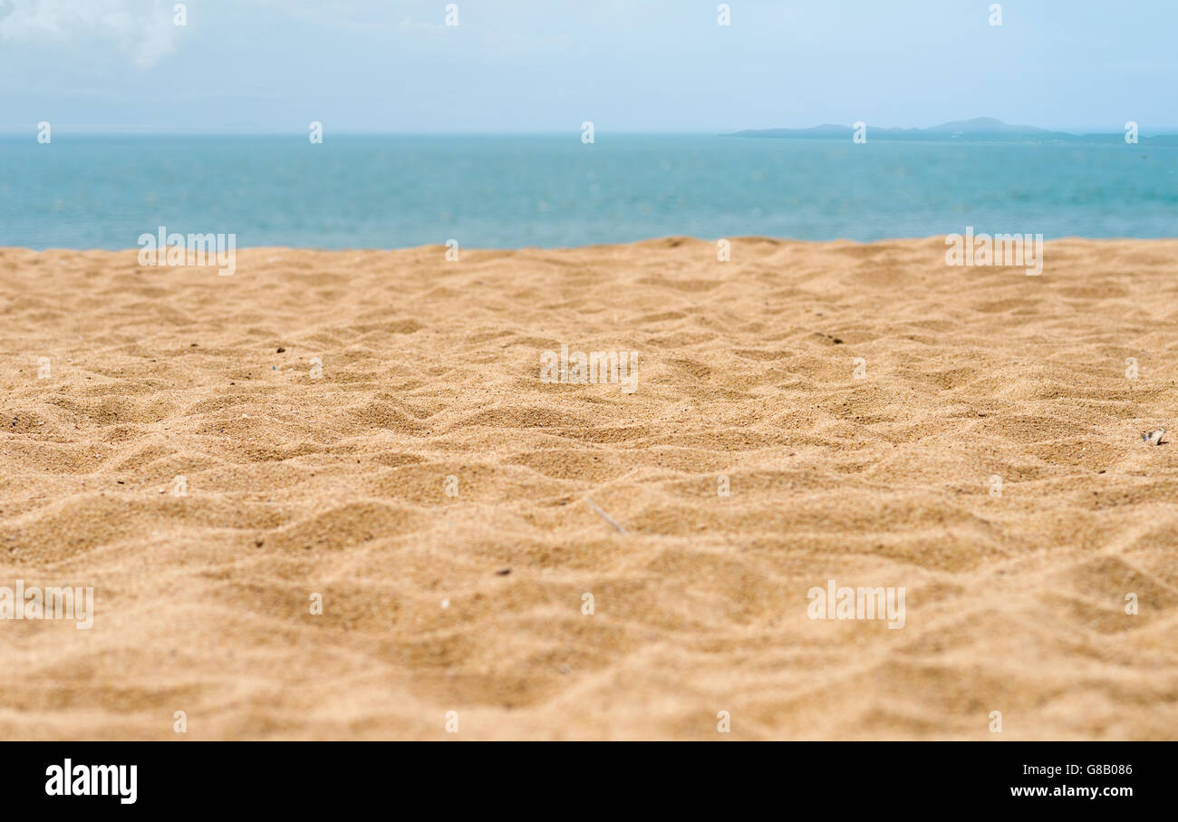 beautiful sand beach Stock Photo - Alamy