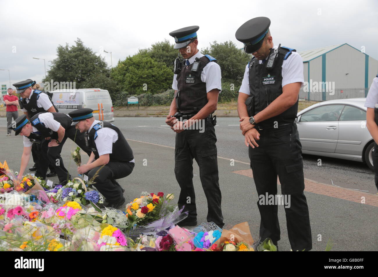 Policeman hit and run death hi-res stock photography and images - Alamy