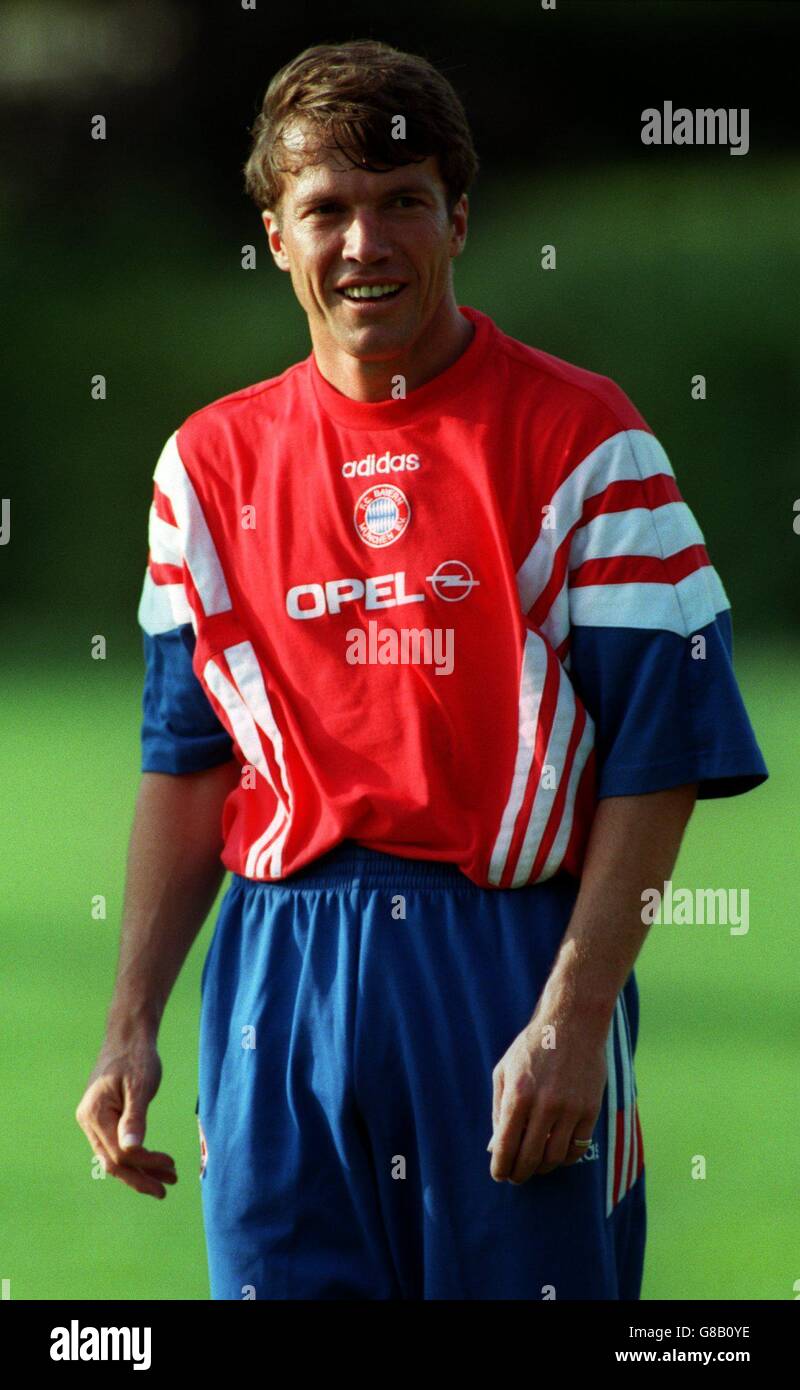 Soccer - Bayern Munich Training Stock Photo - Alamy