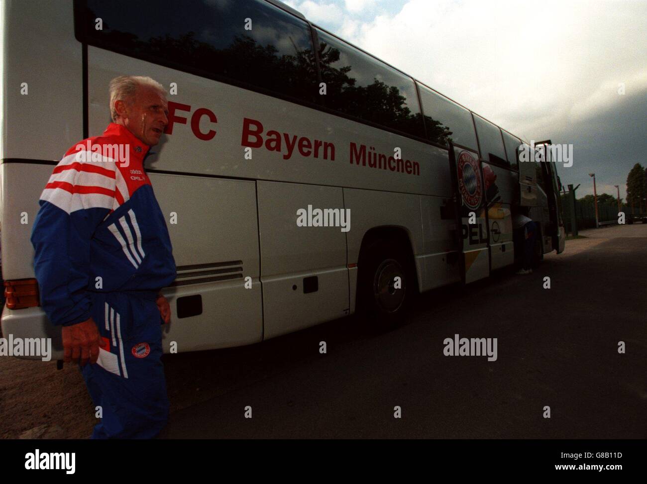 Soccer - Bayern Munich Training. Giovanni Trapattoni, Bayern Munich ...