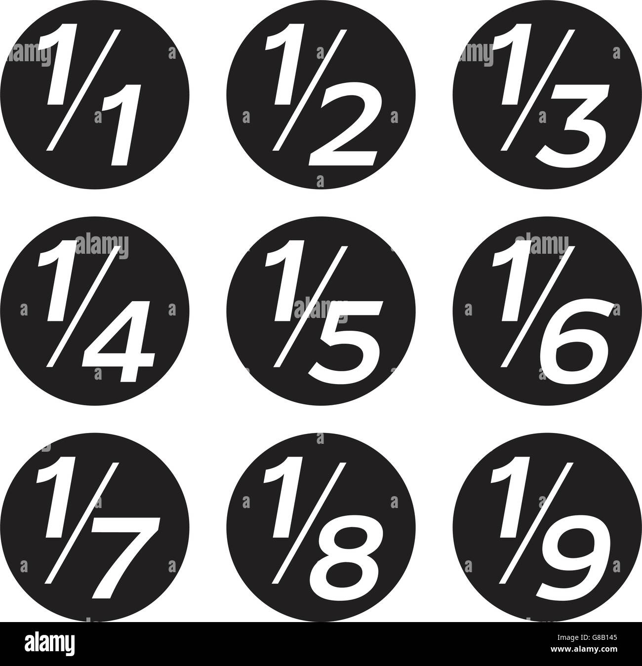 Fractions hi-res stock photography and images - Alamy