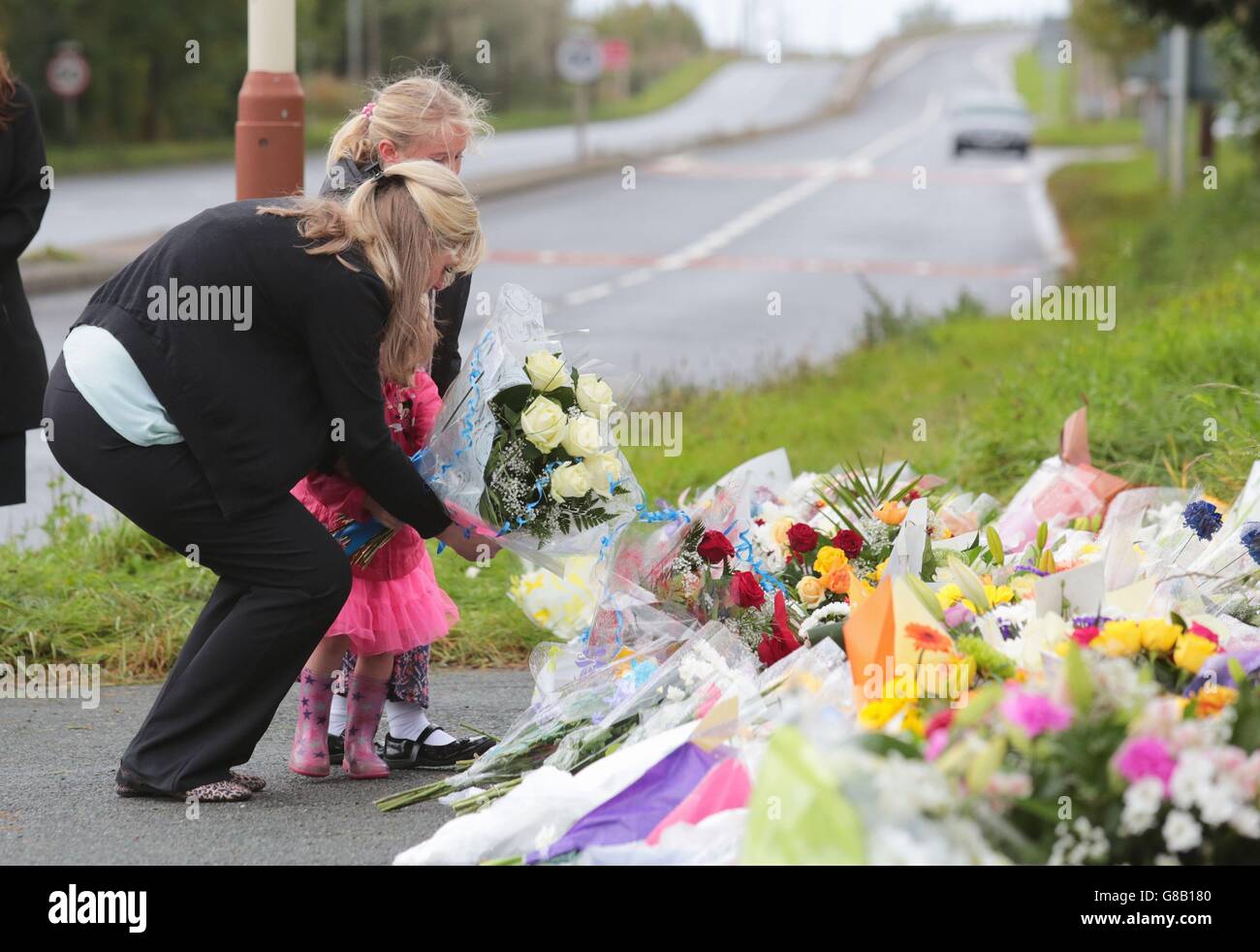 Policeman hit-and-run death Stock Photo - Alamy