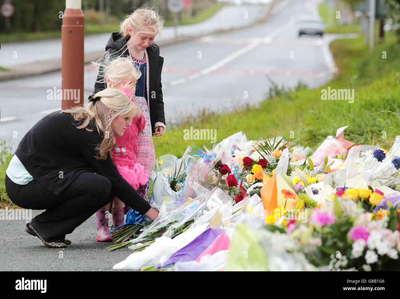 Policeman hit-and-run death Stock Photo - Alamy