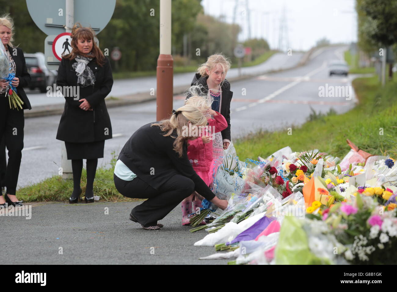 Policeman hit-and-run death Stock Photo - Alamy