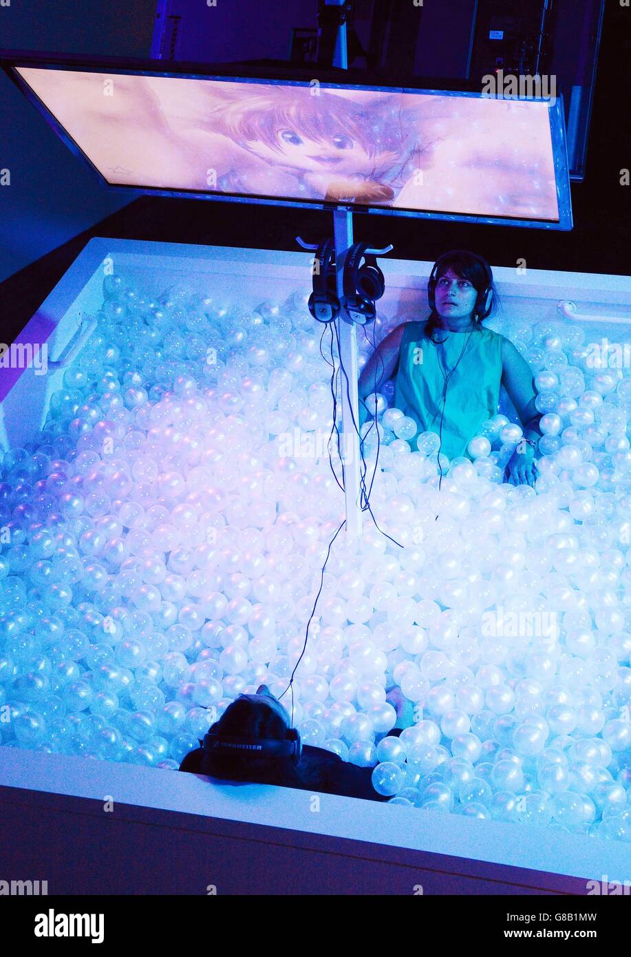 The Ball Pit, part of an exhibition by Canadian artist Jon Rafman ...