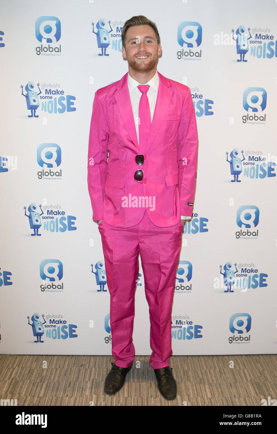 Global's Make Some Noise Charity Day. Toby Tarrant, radio presenter ...