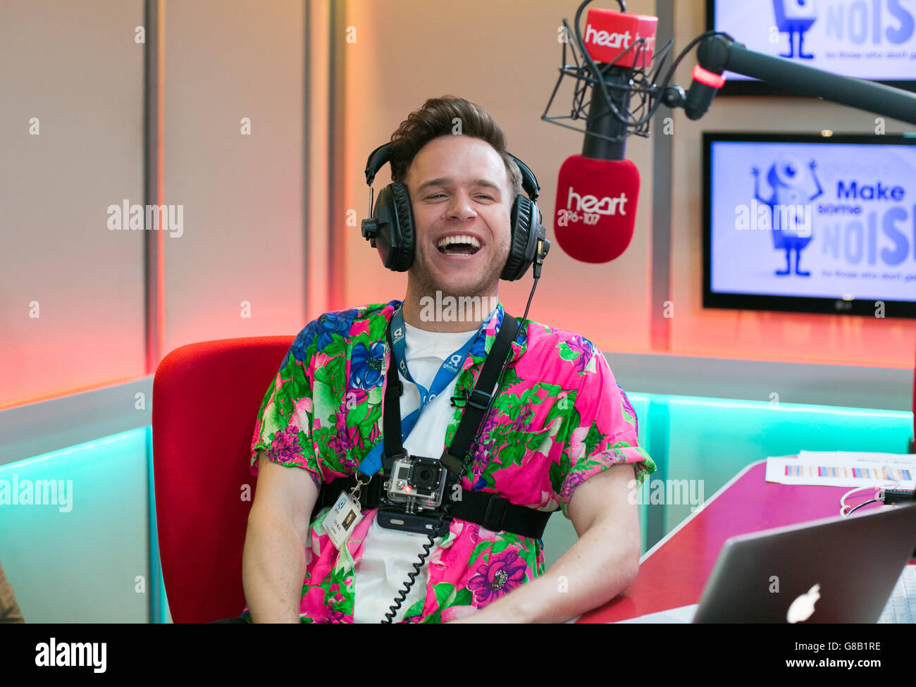 Heart radio studios in leicester square hi-res stock photography and ...